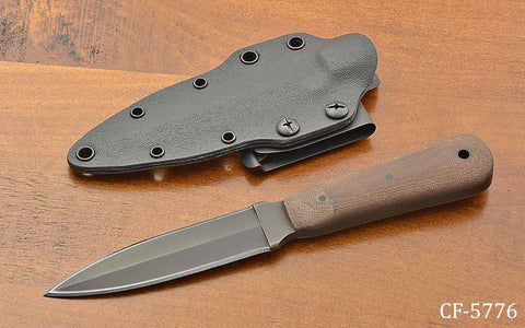 Defense Dagger - Brown Micarta – Nordic Knives