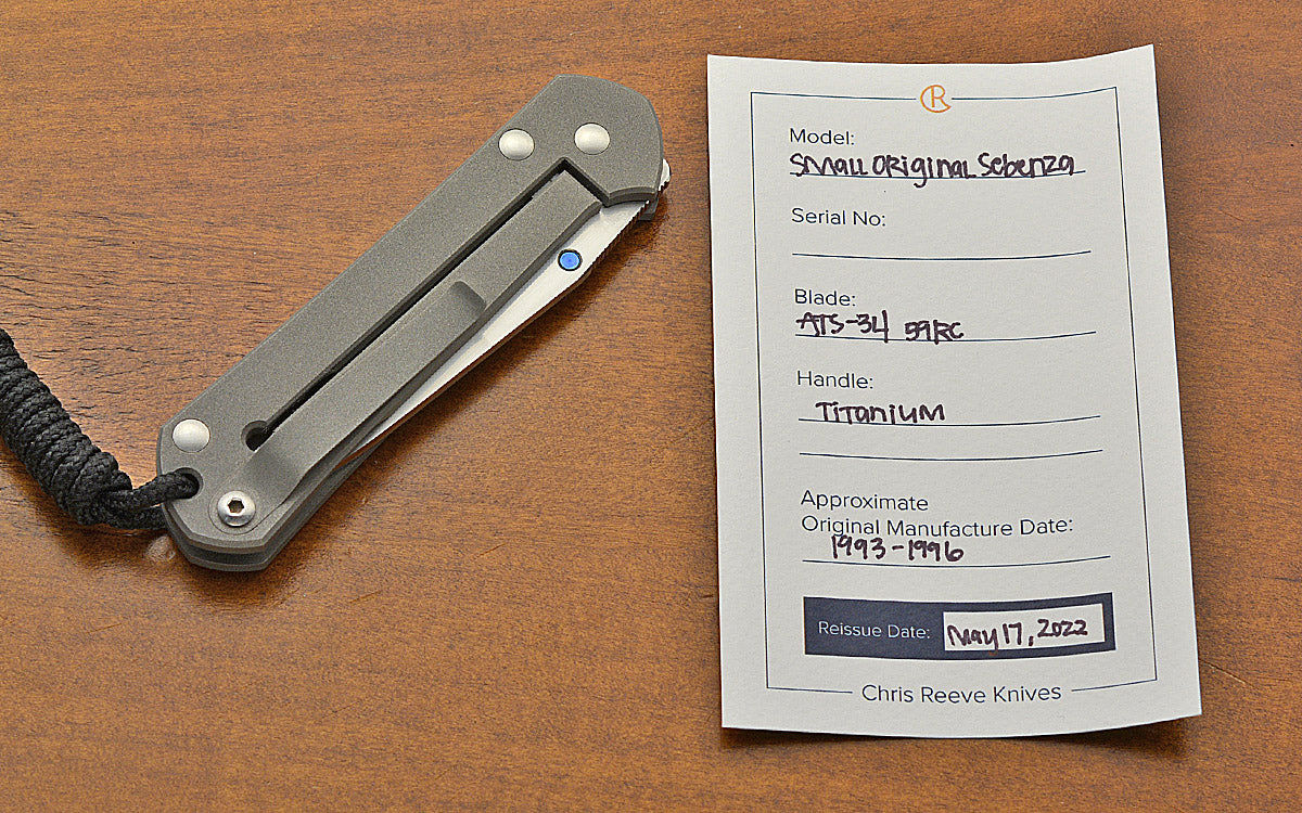 Small Original Sebenza – Nordic Knives