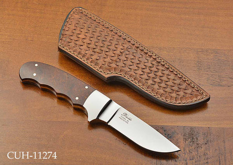 Prototype Integral Finger Groove Hunter – Nordic Knives