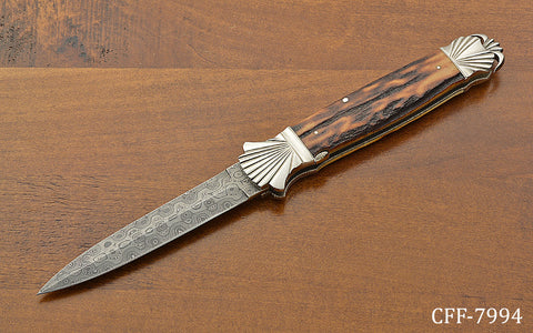 Button Release Folding Dagger – Nordic Knives