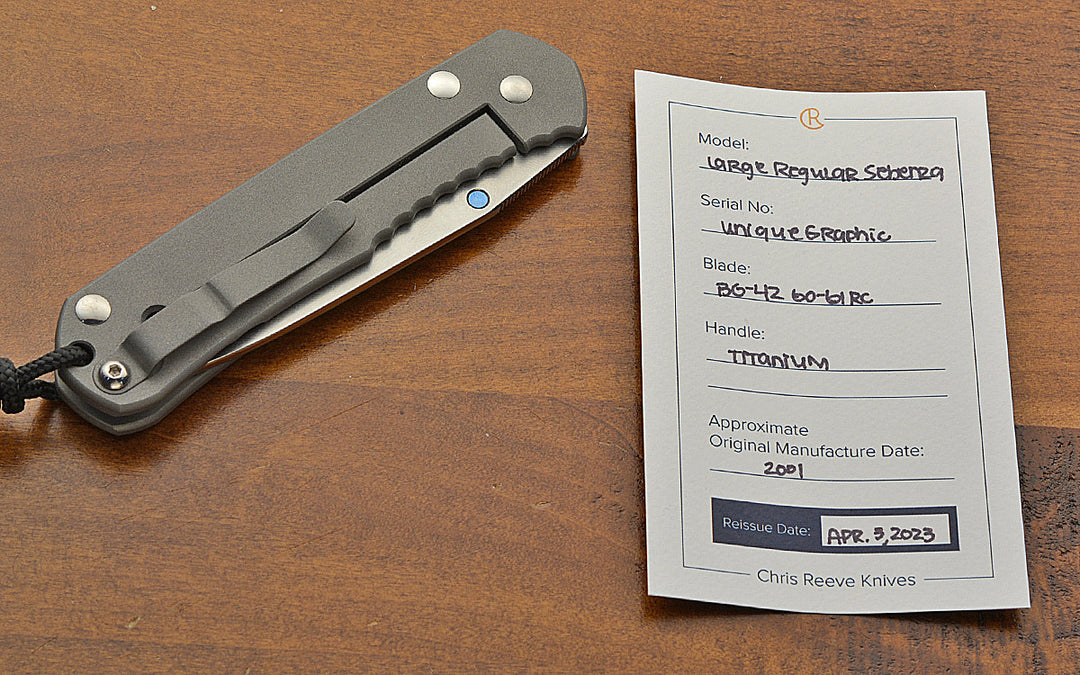 Large Regular Sebenza Unique Graphic BG-42 – Nordic Knives